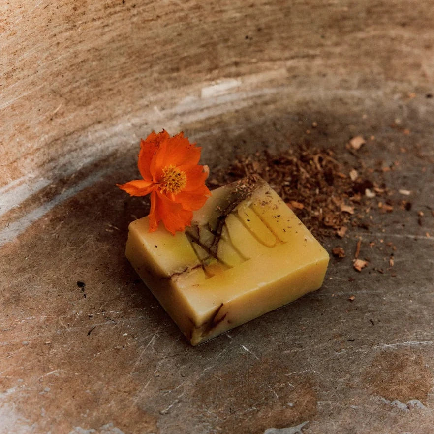 AYU - COLD PROCESS SOAP - THE HEALER - NEEM & TULSI – Ink & Feathers